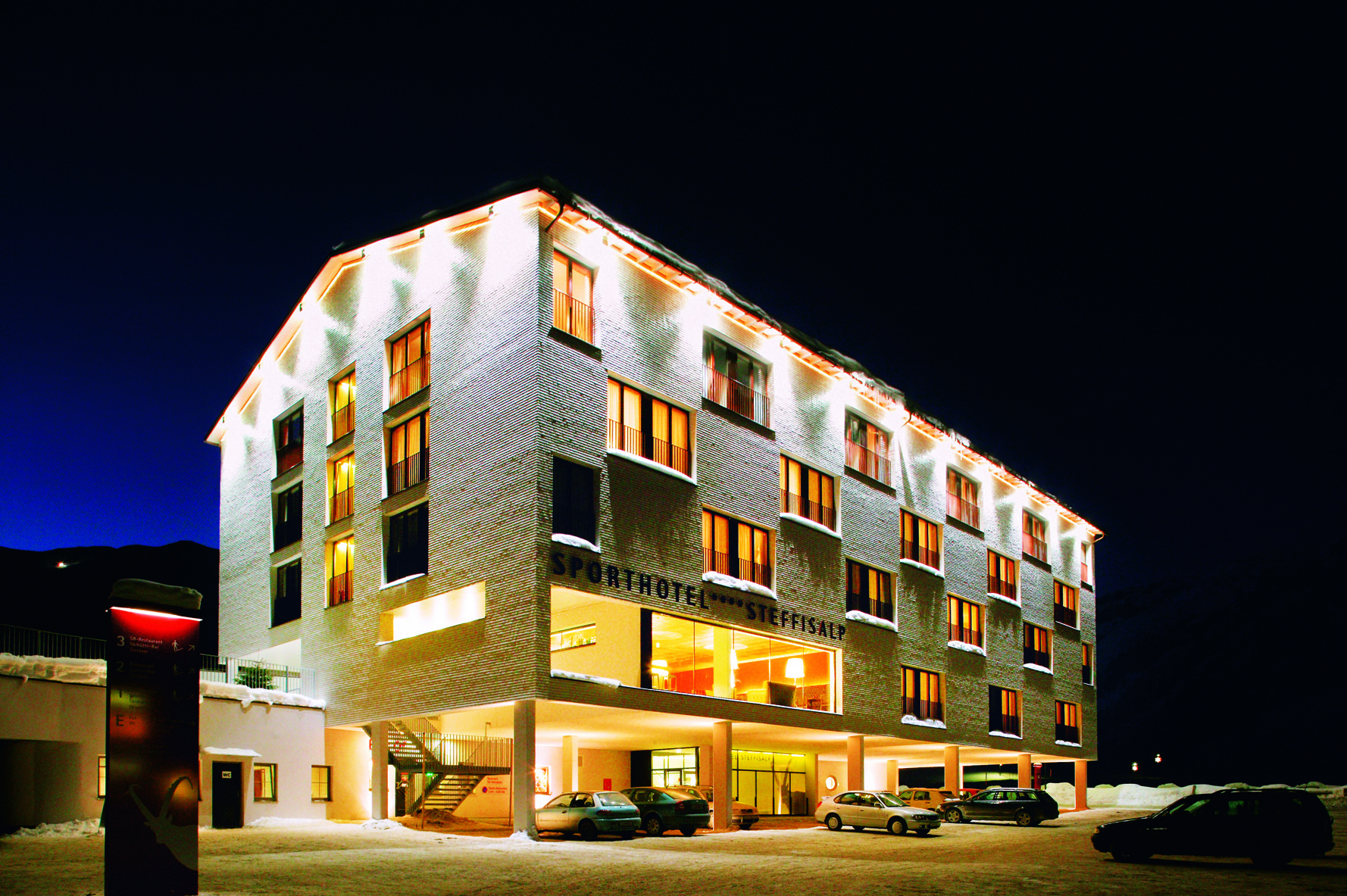 Urlaub und Architektur - Sporthotel Steffisalp, Warth, Vorarlberg