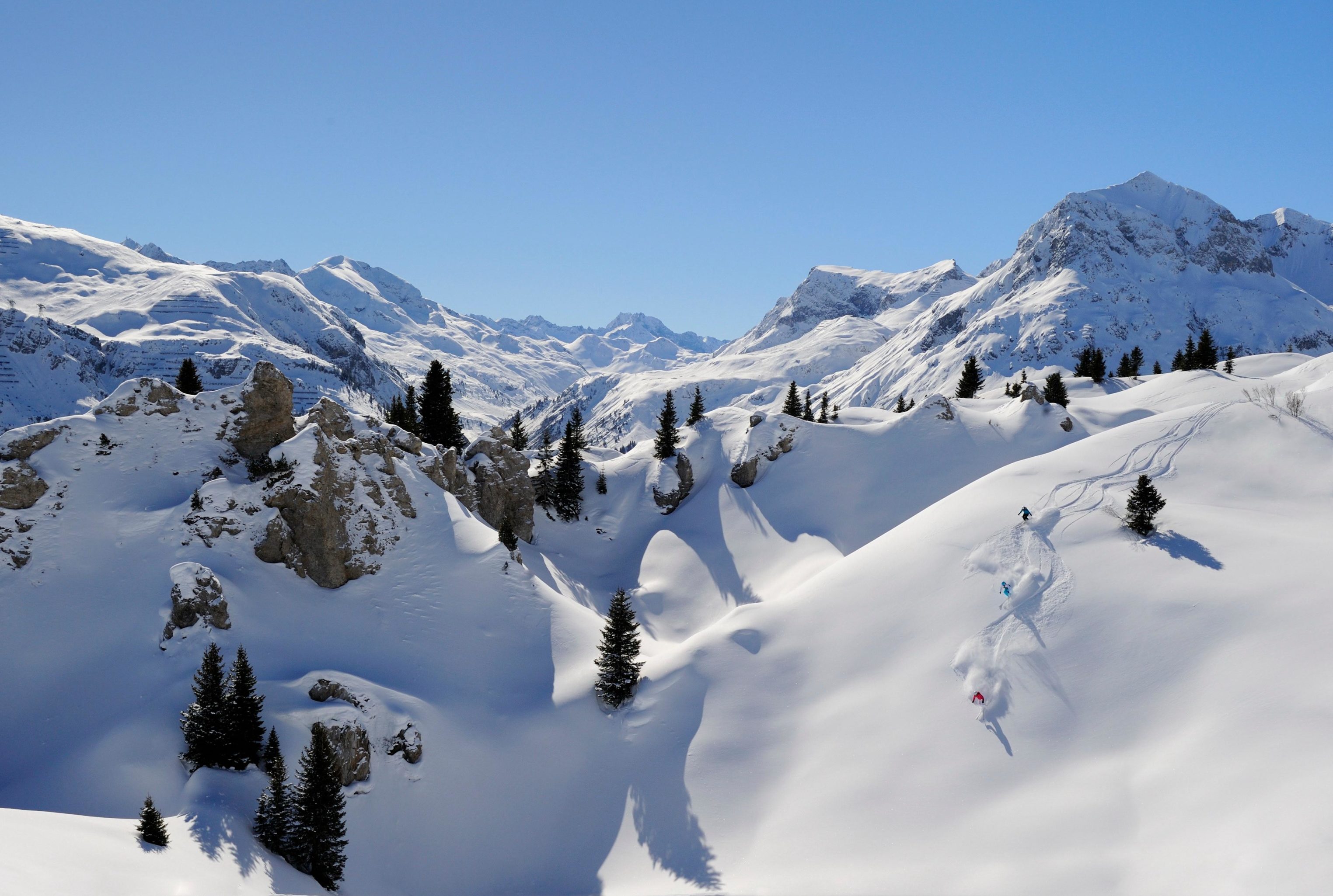 Übungslift Oberlech - Urlaub in Vorarlberg