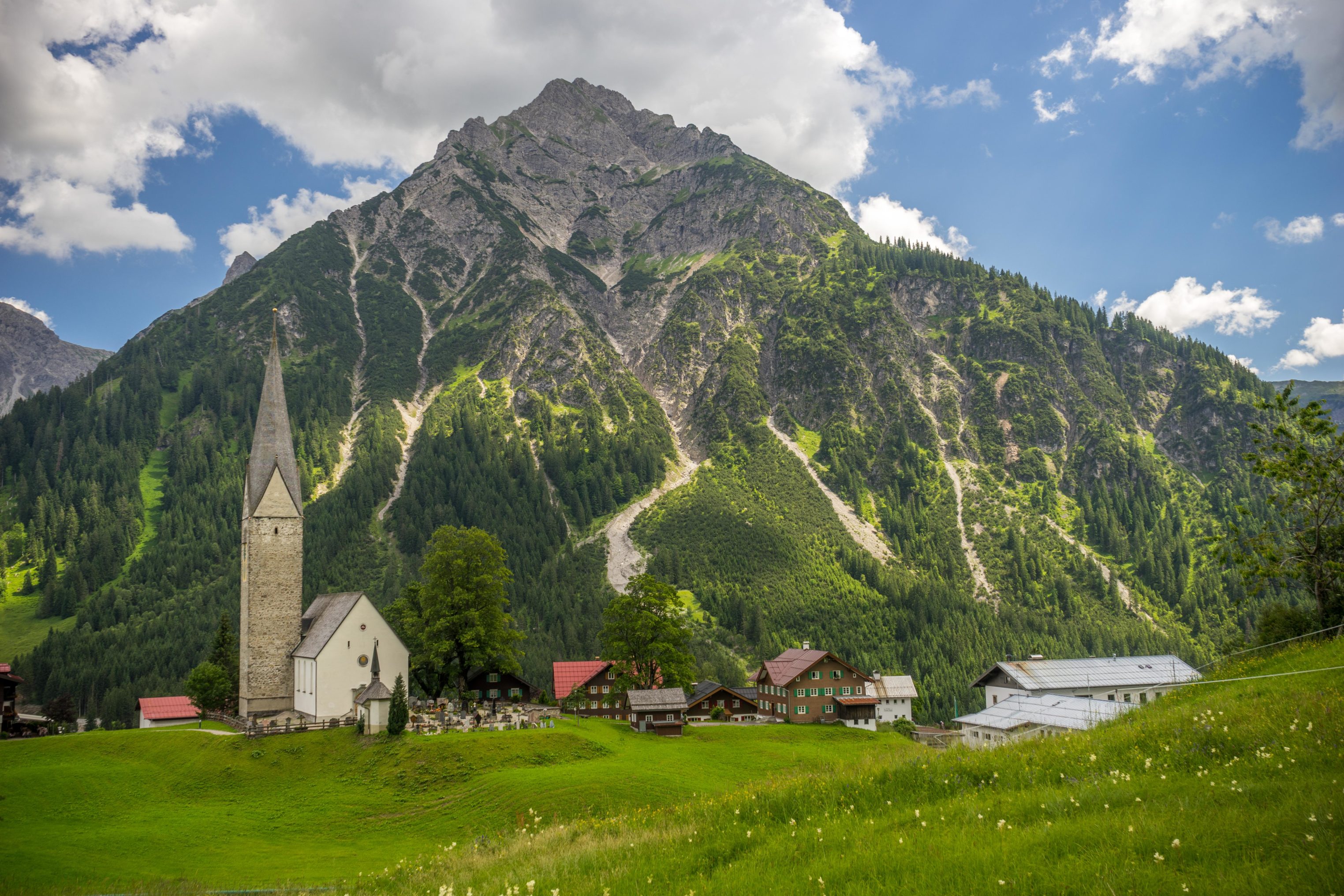 Dorfrunde Mittelberg - Urlaub in Vorarlberg
