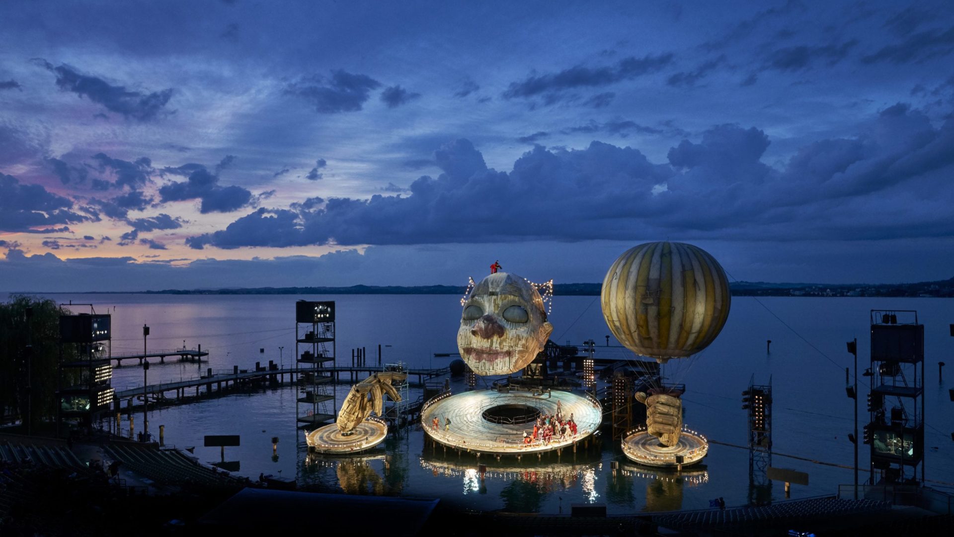 Bregenz Festival 2019 - Opera "Rigoletto" by G. Verdi on the Lake Stage