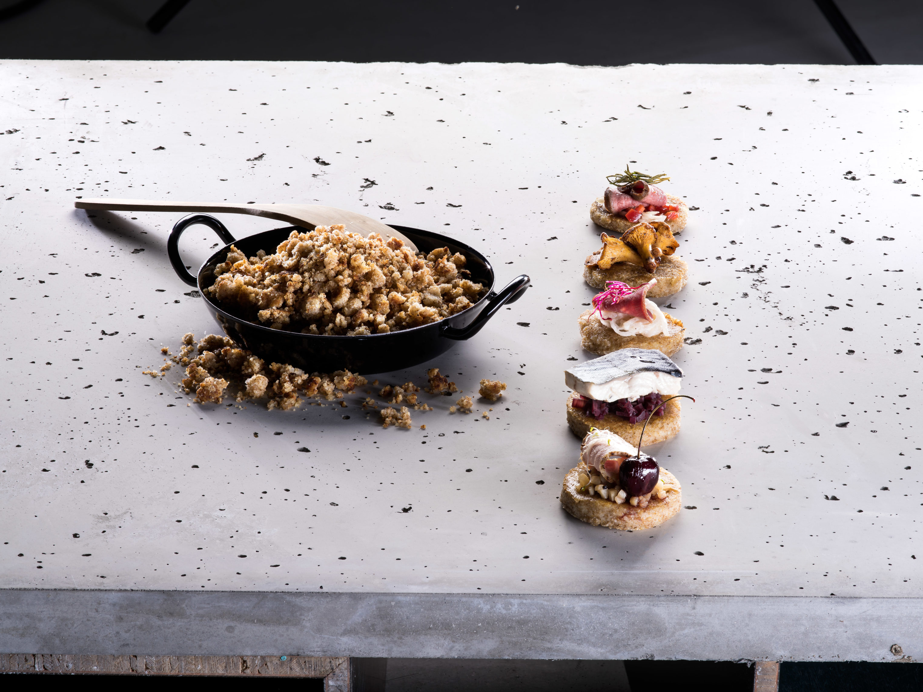 Riebel-Tapas - neue Ideen für pikante Snacks mit Vorarlberger Riebel