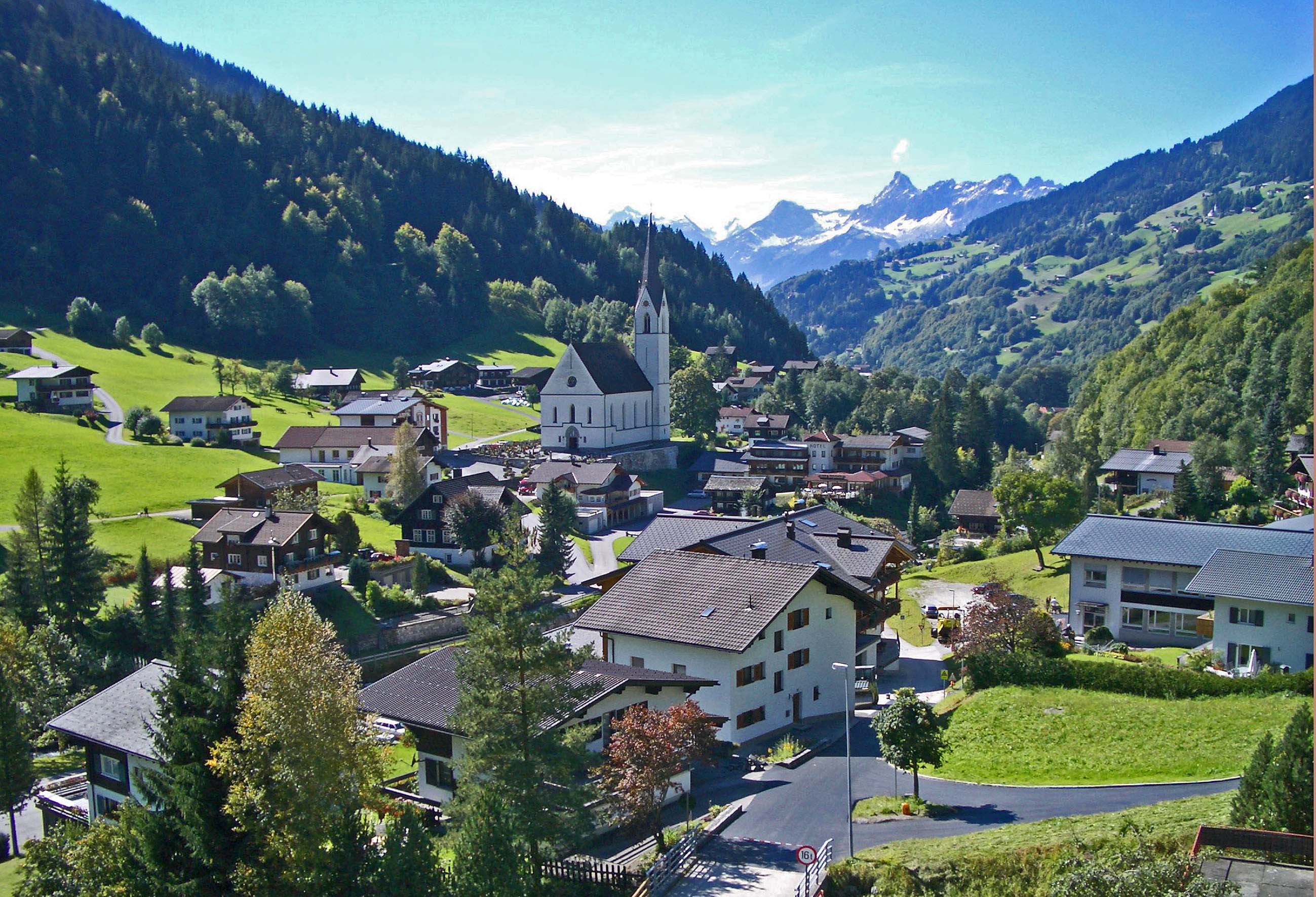 Dorf-Rundwanderweg Silbertal - Urlaub in Vorarlberg