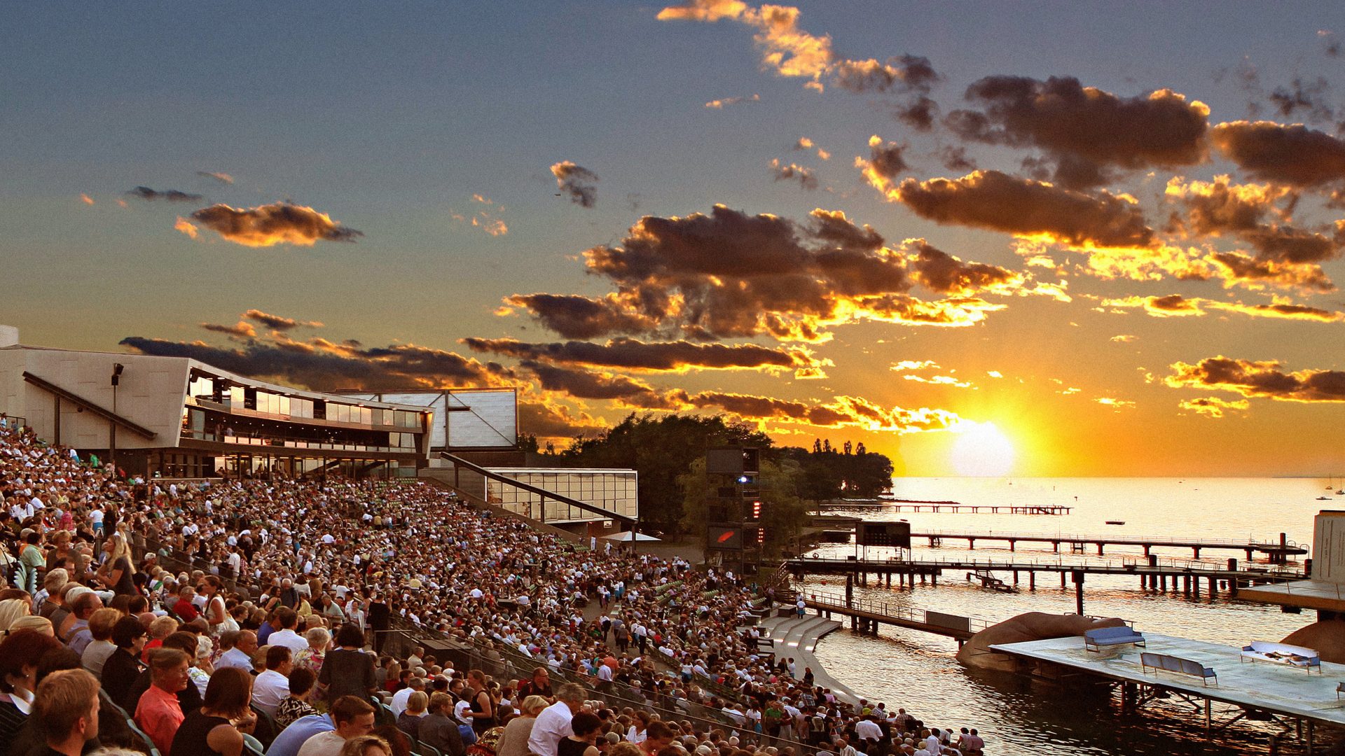 Bregenz Festival 2019 - Opera "Rigoletto" by G. Verdi on the Lake Stage