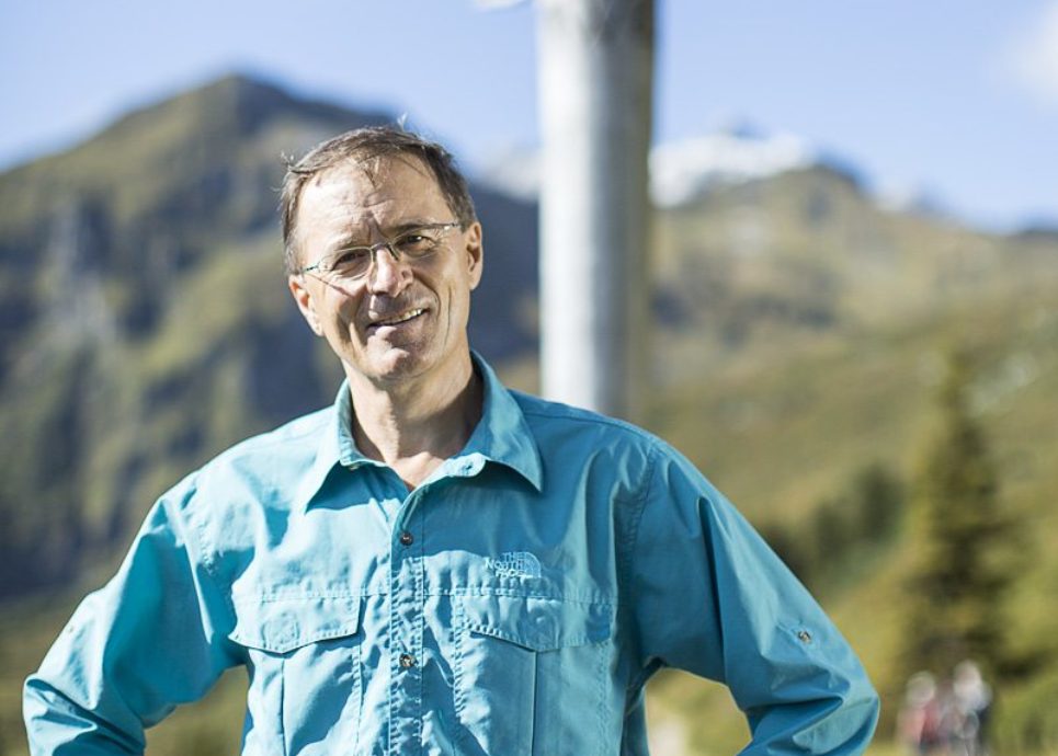 Roland Haas – artist, teacher and co-founder of the Kunstforum Montafon