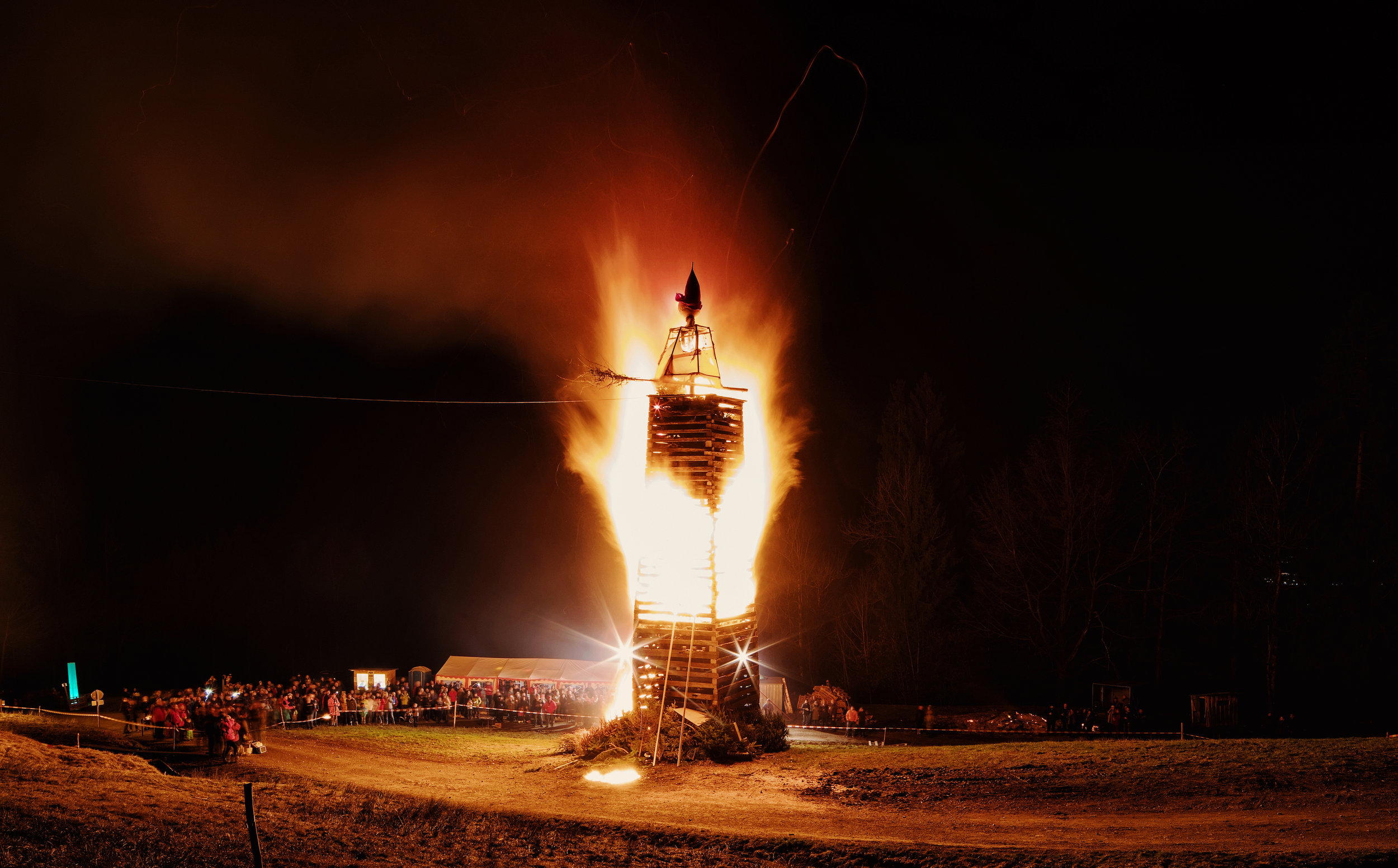 Funken-Abbrennen - Eine echte Tradition in Vorarlberg