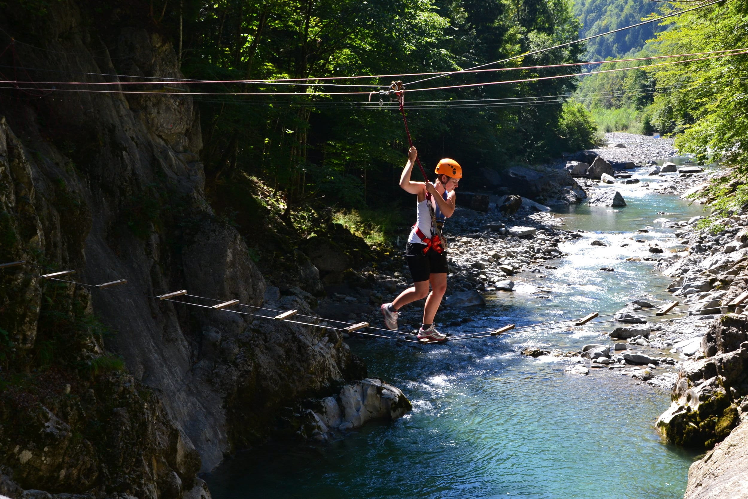 Forest and high-ropes courses with flying-fox in Vorarlberg