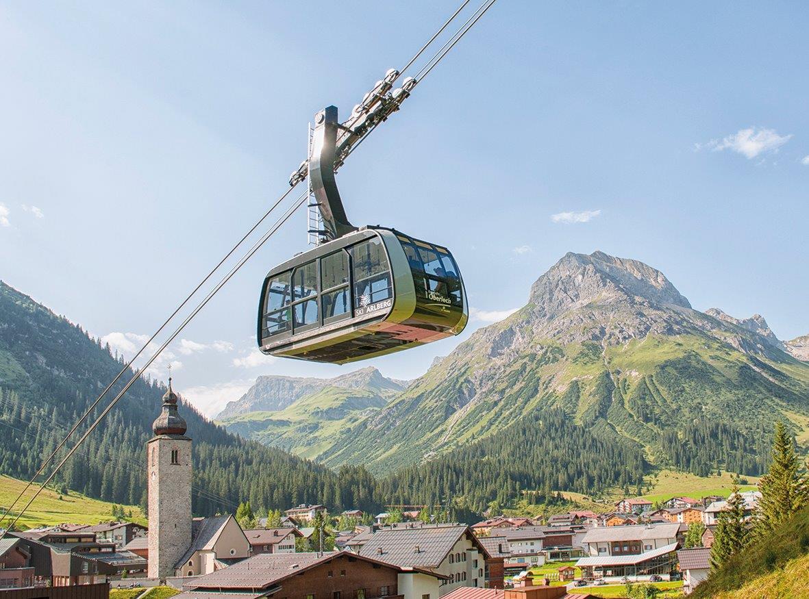 Bergbahn Lech-Oberlech - Urlaub in Vorarlberg