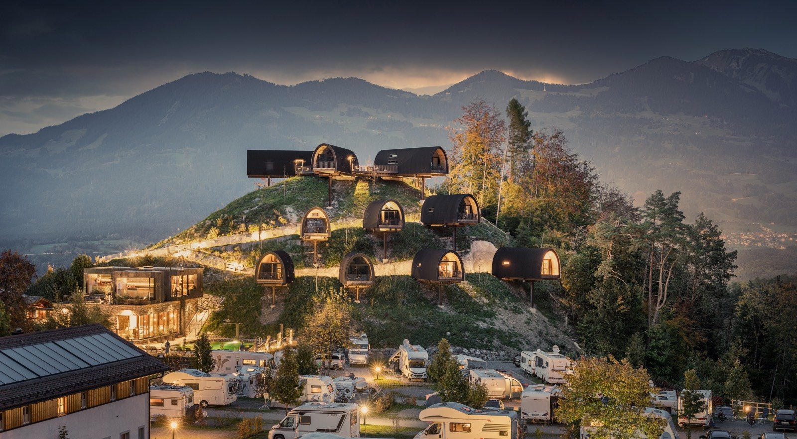 Urlaub und Architektur - Alpencamping Nenzing